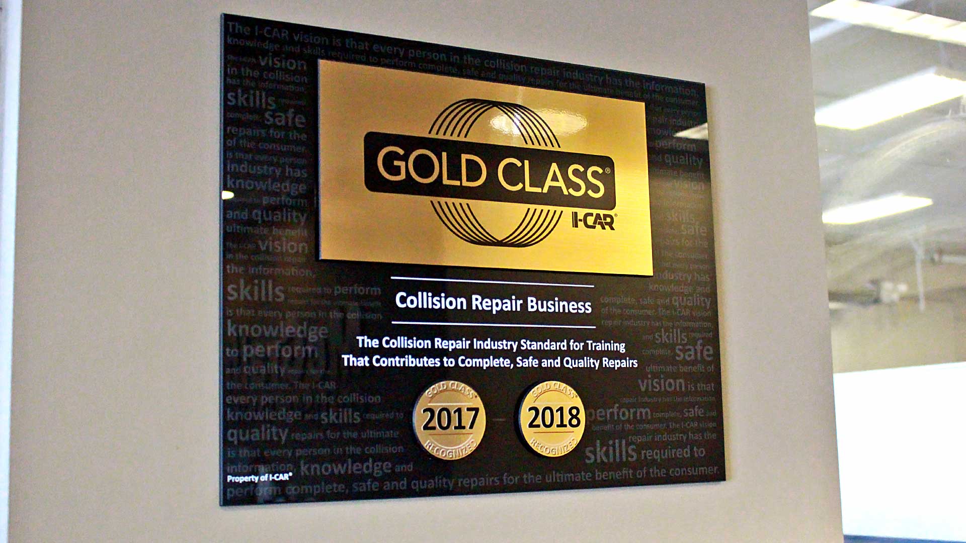 McGrath Collision is I-Car Gold Class Certified! What Does That Mean ...
